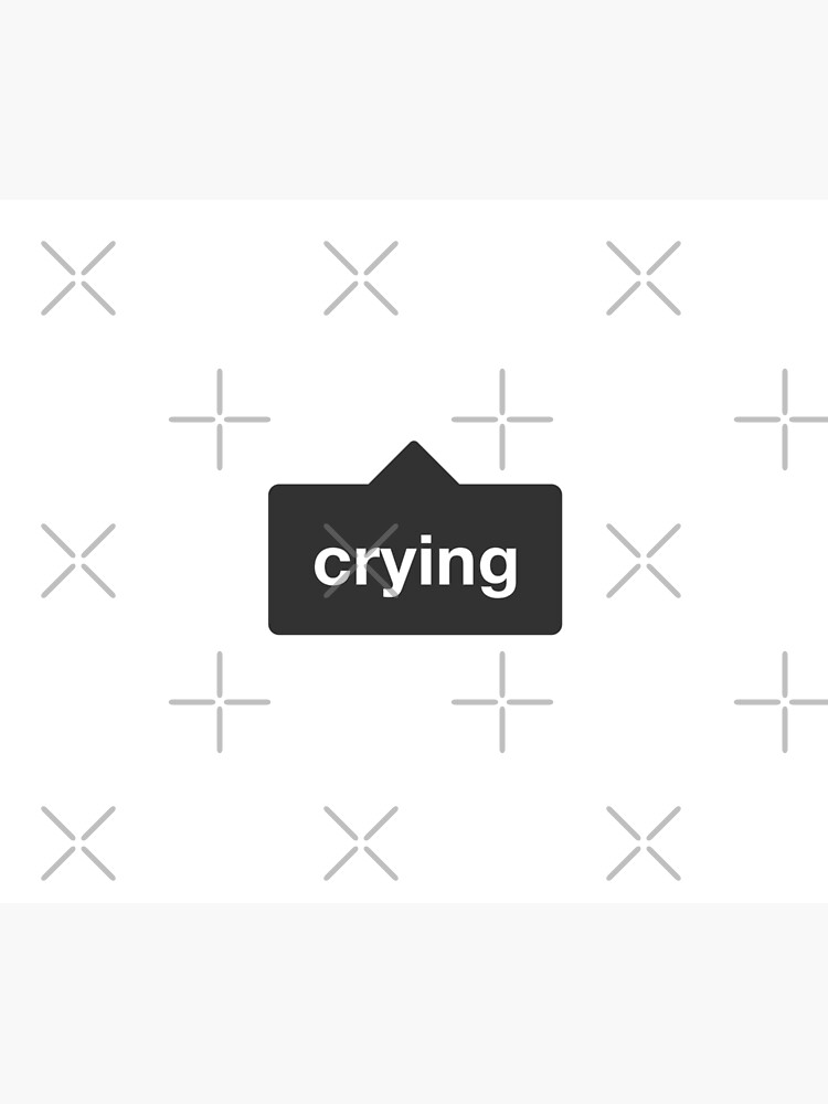 "crying instagram tag" Poster by GoodCooks | Redbubble