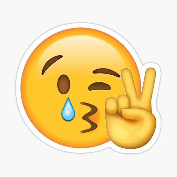 "Im doing great emoji " Sticker for Sale by chicnleesh | Redbubble