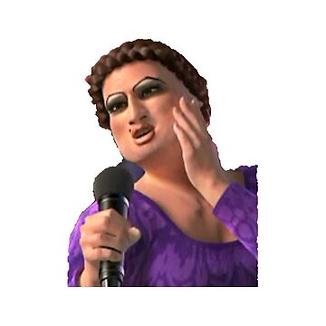 "Doris from Shrek" Sticker for Sale by anniemperry | Redbubble