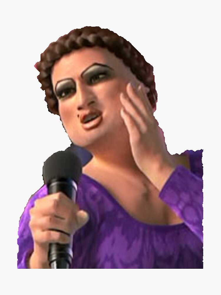 "Doris from Shrek" Sticker for Sale by anniemperry | Redbubble