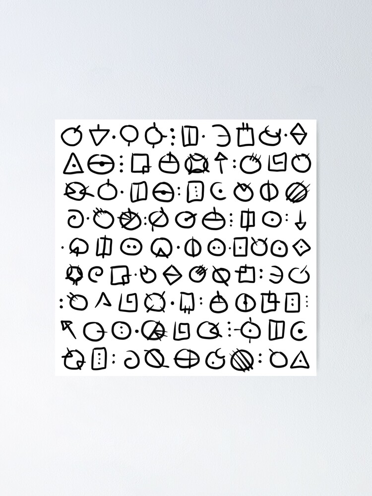 "Speed force language " Poster for Sale by 1Creative-Name | Redbubble