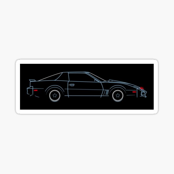 Knight Rider Stickers | Redbubble