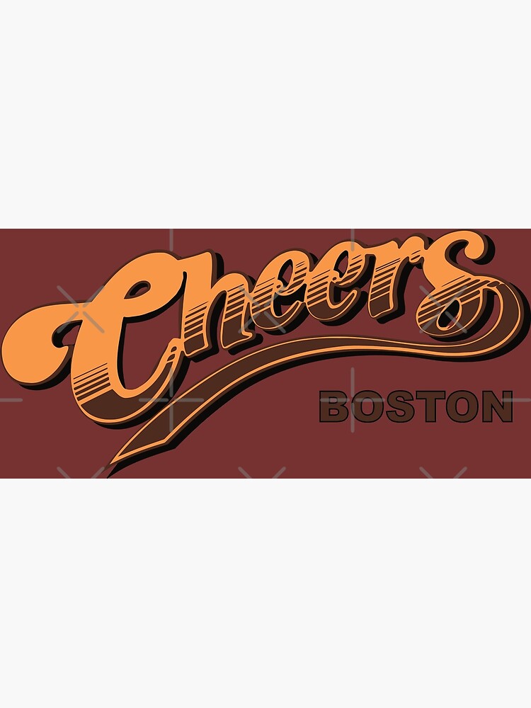 "Cheers Boston Beer Retro Vintage Bar " Art Print for Sale by ...