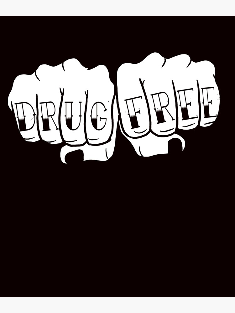 "drug free tattoo narcotics anonymous recovery na aa gifts sweatshirt ...