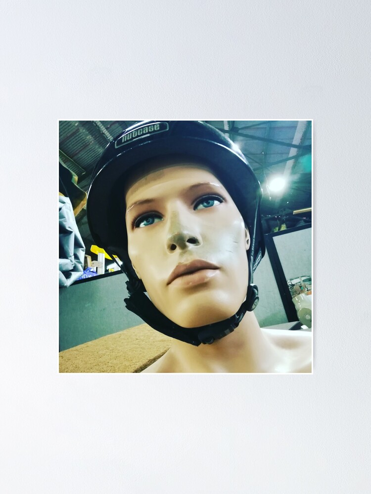 "Face Facts: Dummy Face" Poster by Bretls | Redbubble