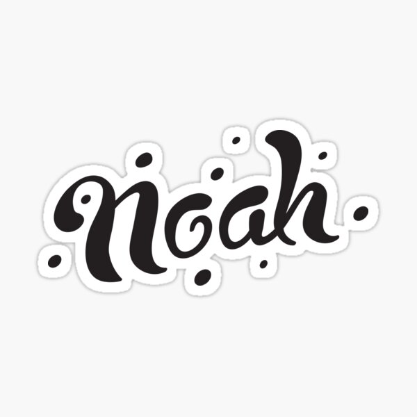 "Noah" Sticker by ProjectX23 | Redbubble