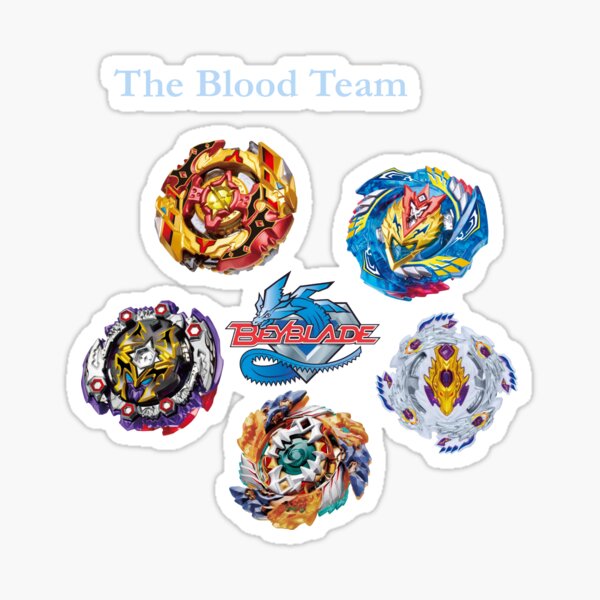 Beyblade Stickers | Redbubble