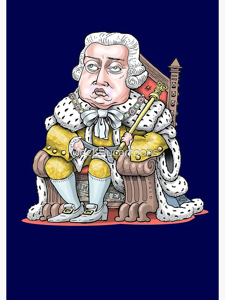 King George Iii Cartoon Comic