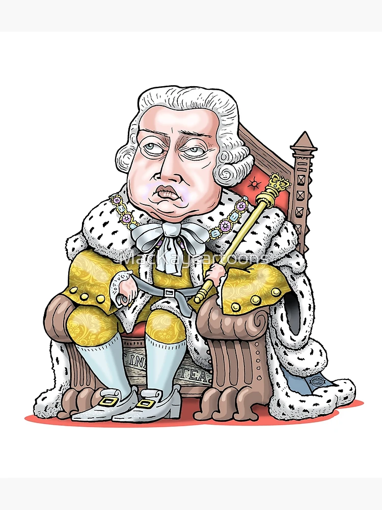 King George Iii Cartoon Comic