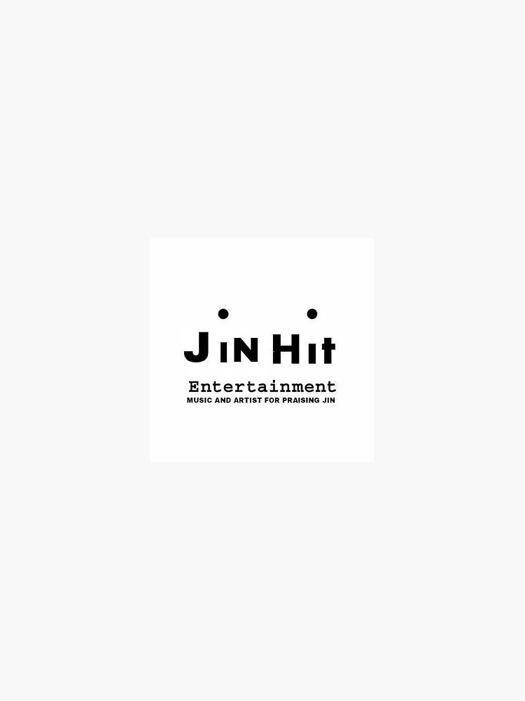 "BigHit//JinHit meme" Sticker for Sale by sabrinavv | Redbubble