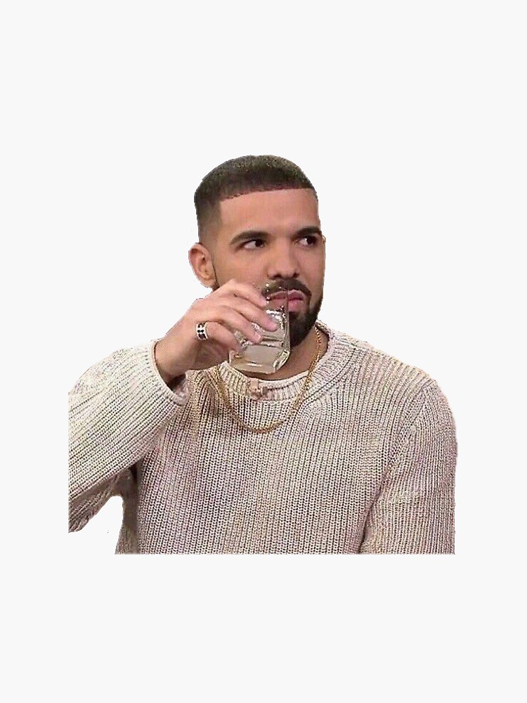 "drake meme " Sticker for Sale by maeveh7 | Redbubble