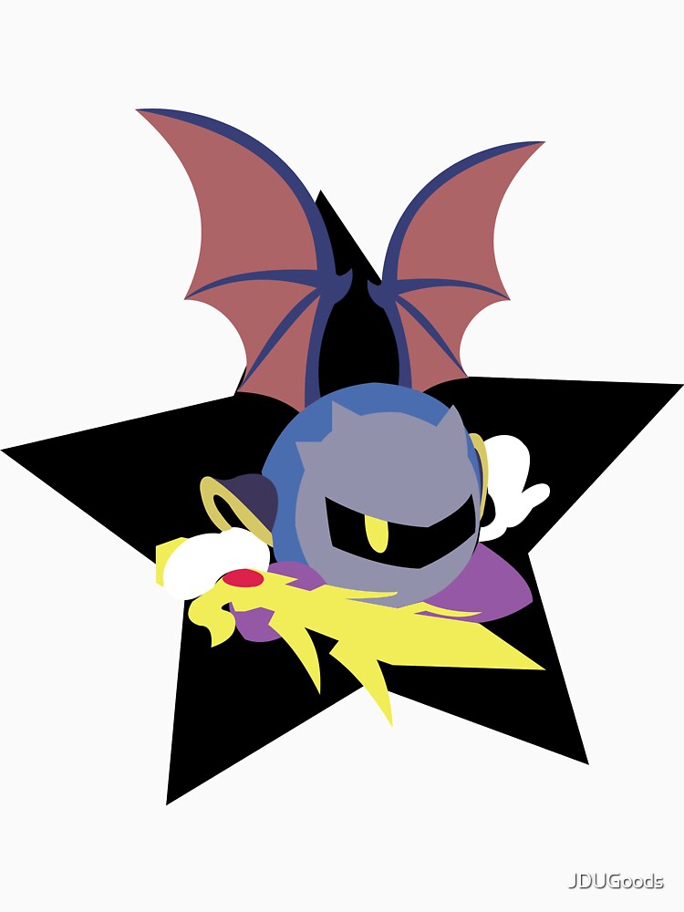 "Meta Knight " T-shirt for Sale by JDUGoods | Redbubble | metaknight ...