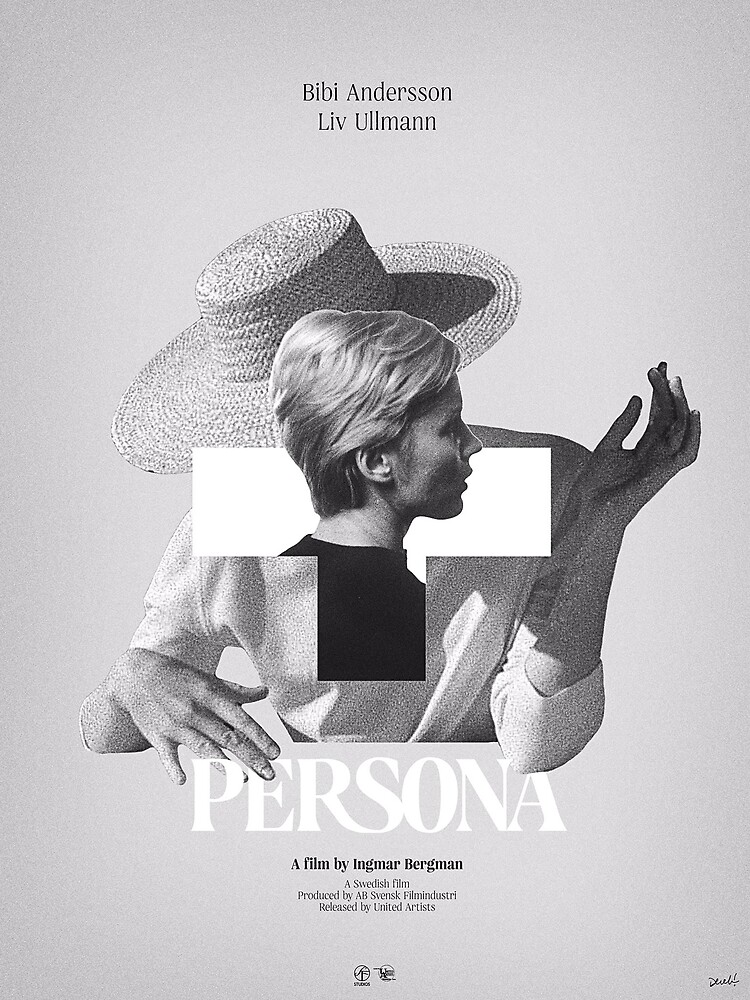 "Persona (1966) Ingmar Bergman Poster Design" Poster for Sale by ...