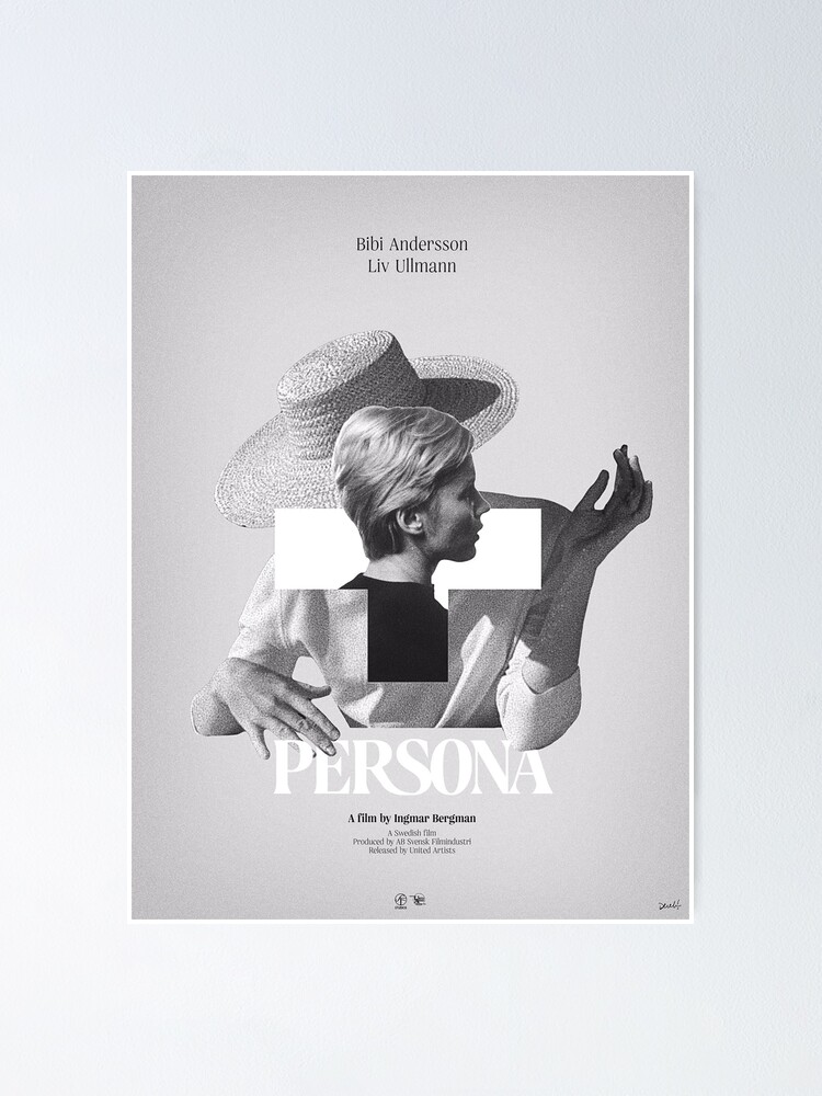 "Persona (1966) Ingmar Bergman Poster Design" Poster for Sale by ...