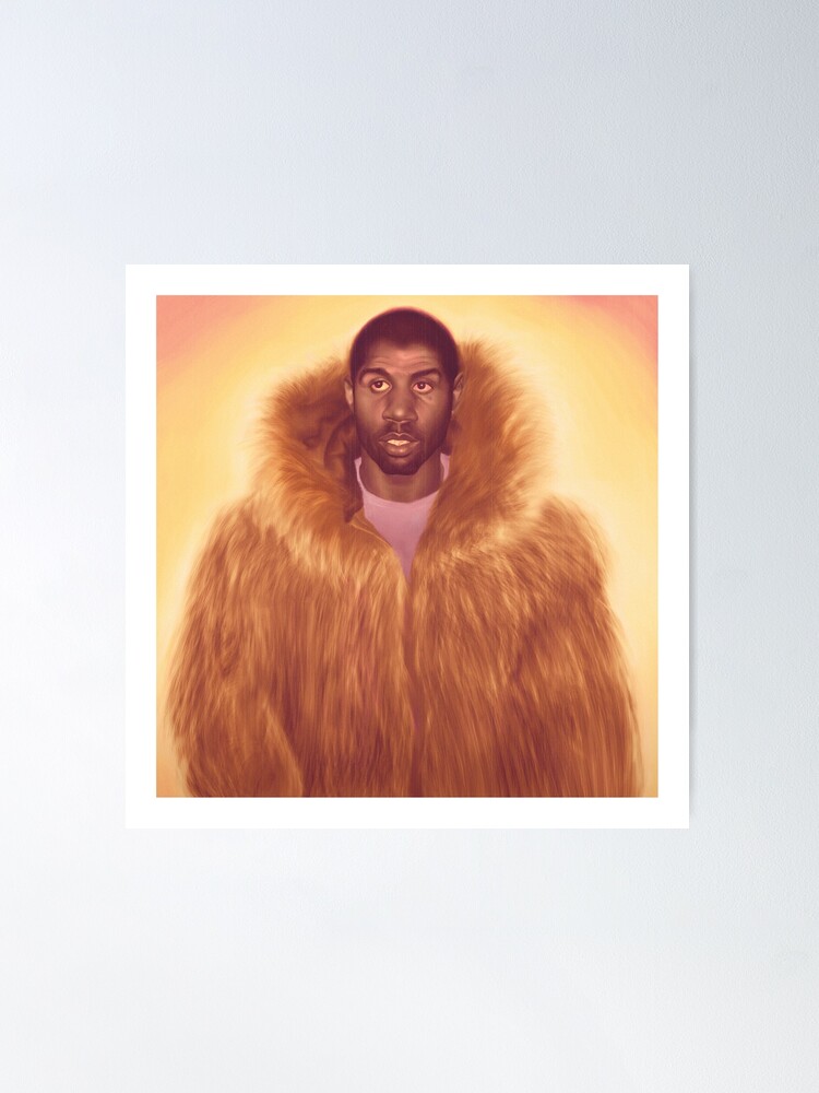 "Magic Johnson" Poster for Sale by durrellodom | Redbubble