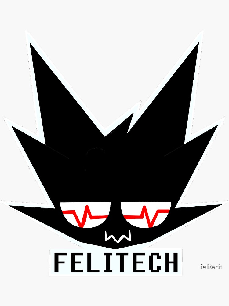 "Felitech Logo" Sticker by felitech | Redbubble