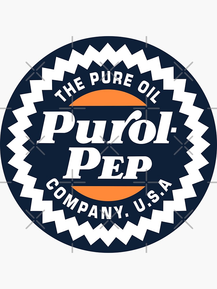 "Purol-Pep - The Pure Oil Company" Sticker for Sale by Bloxworth ...