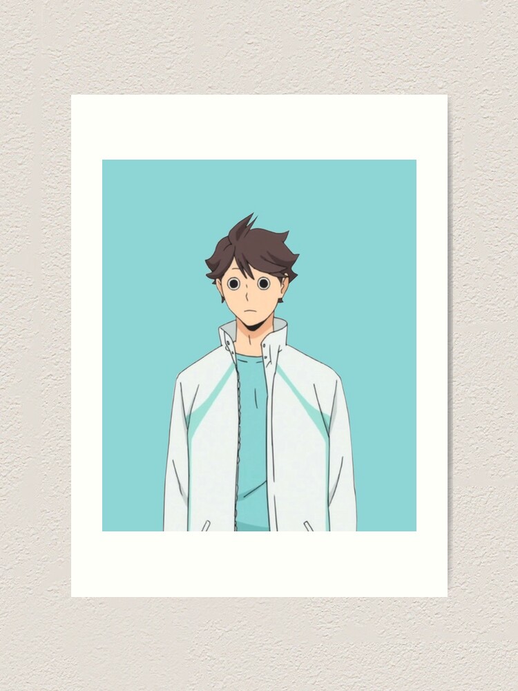 "Oikawa (°_°)" Art Print for Sale by Mikazaki | Redbubble