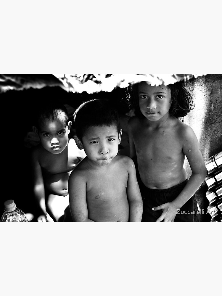 "Kapingamarangi Children - Pohnpei, Micronesia" Framed Art Print for ...