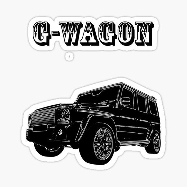 Mercedes G Class Stickers | Redbubble