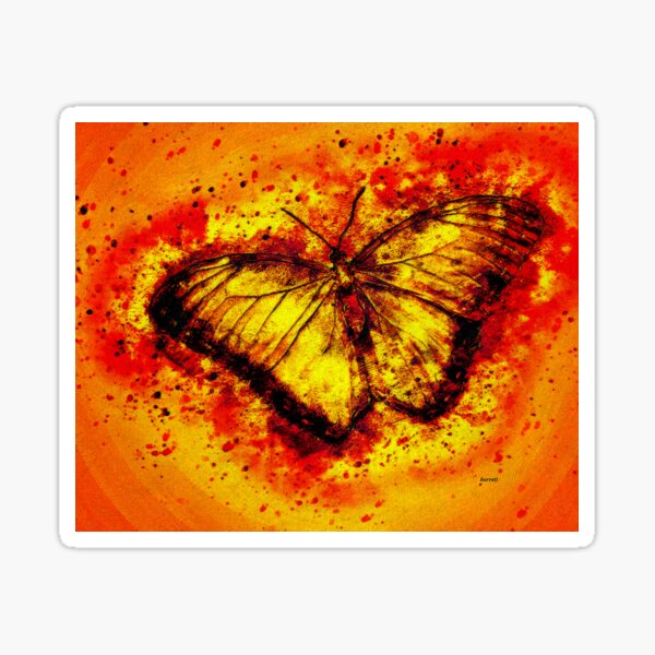 "Papillon" Sticker for Sale by Starcastle | Redbubble