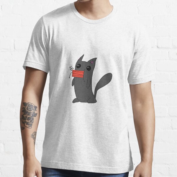 "Exploding Kitten " Essential T-Shirt for Sale by NedaArt | Redbubble