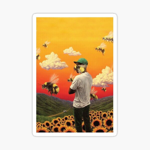 "Flower Boy" Sticker by jennyvnn | Redbubble