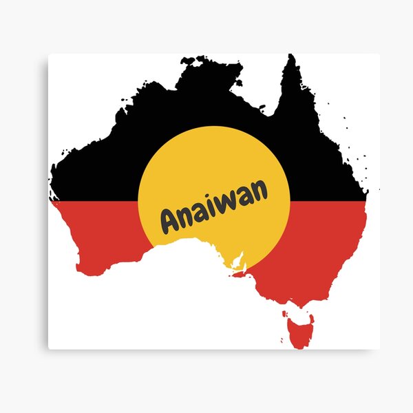 "Anaiwan Aboriginal Australian" Canvas Print by Taz-Clothing | Redbubble