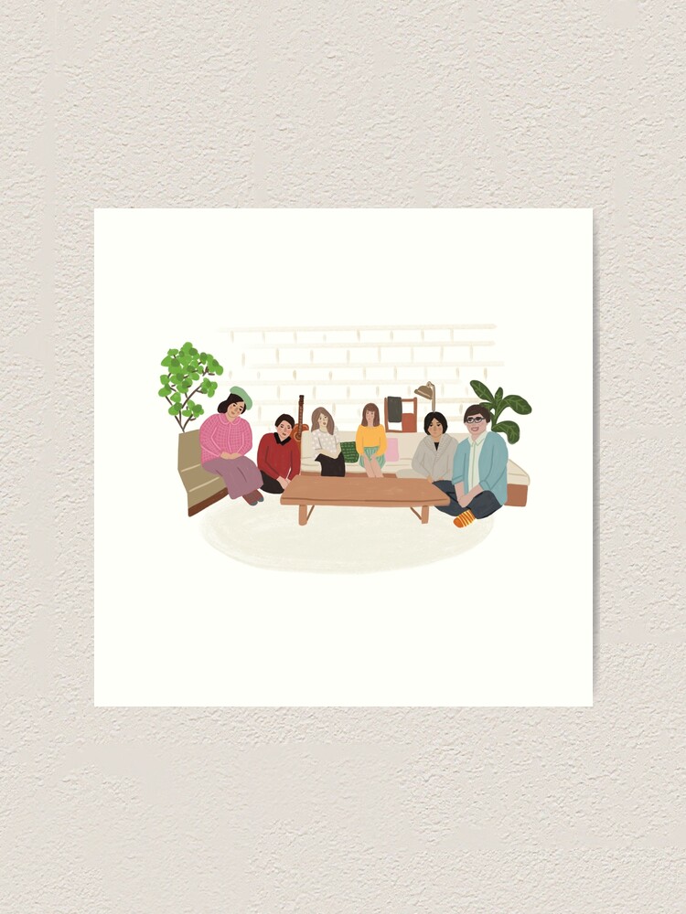 "Terrace House" Art Print for Sale by MarilynYee | Redbubble