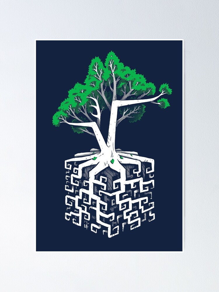 "Cube Root" Poster for Sale by c0y0te7 | Redbubble