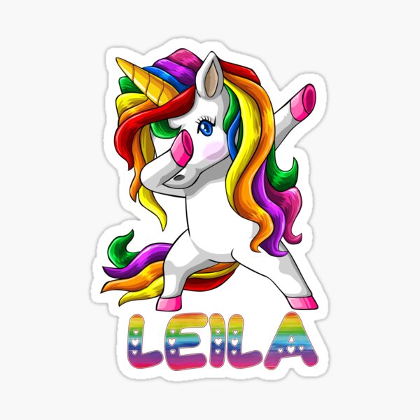 Leila Name Stickers | Redbubble