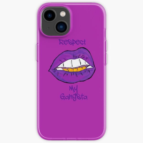 "Respect My Gangsta" iPhone Case for Sale by itseshababe | Redbubble