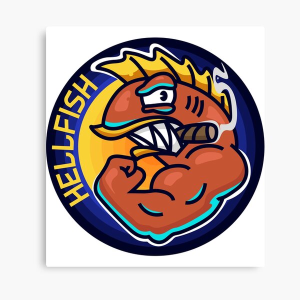 Hellfish Canvas Prints | Redbubble