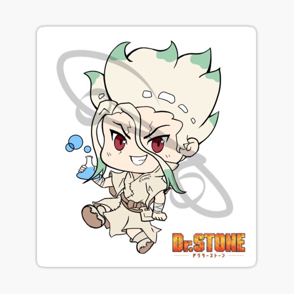 "Senku Chibi" Sticker for Sale by EnfanTerribl | Redbubble