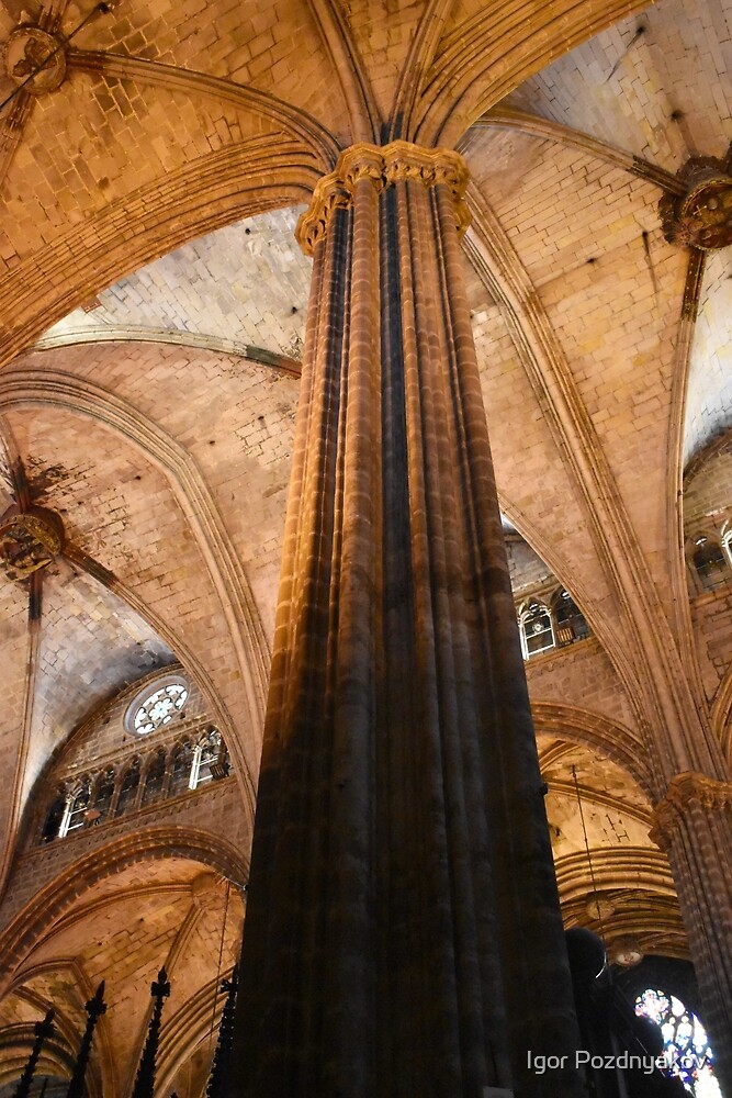 "A Pillar of Faith. Barcelona Cathedral of Saint Eulalia" by Igor ...