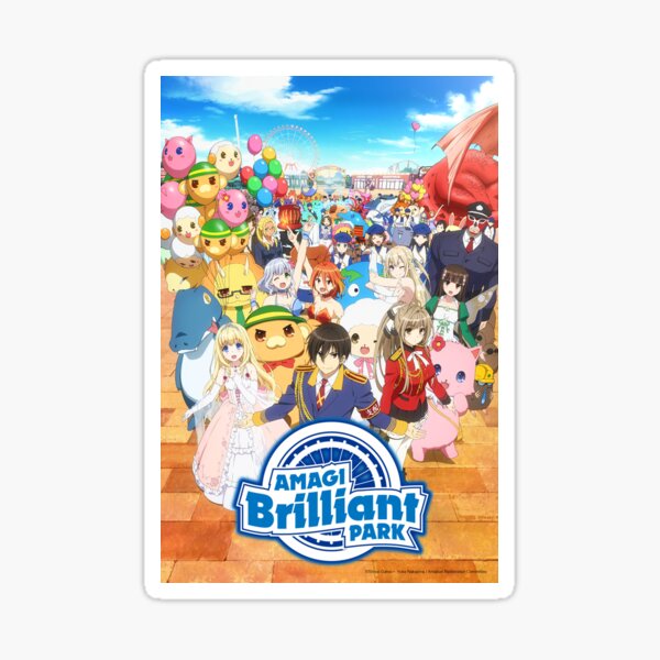 "Amagi Brilliant Park" Sticker by Urabe-Mikoto | Redbubble