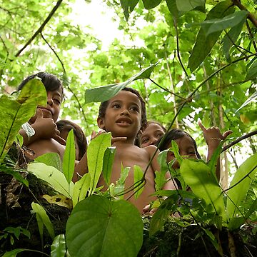 "Pohnpeian Children - Pohnpei, Micronesia" Photographic Print for Sale ...