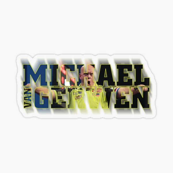 Michael Van Gerwen Stickers | Redbubble