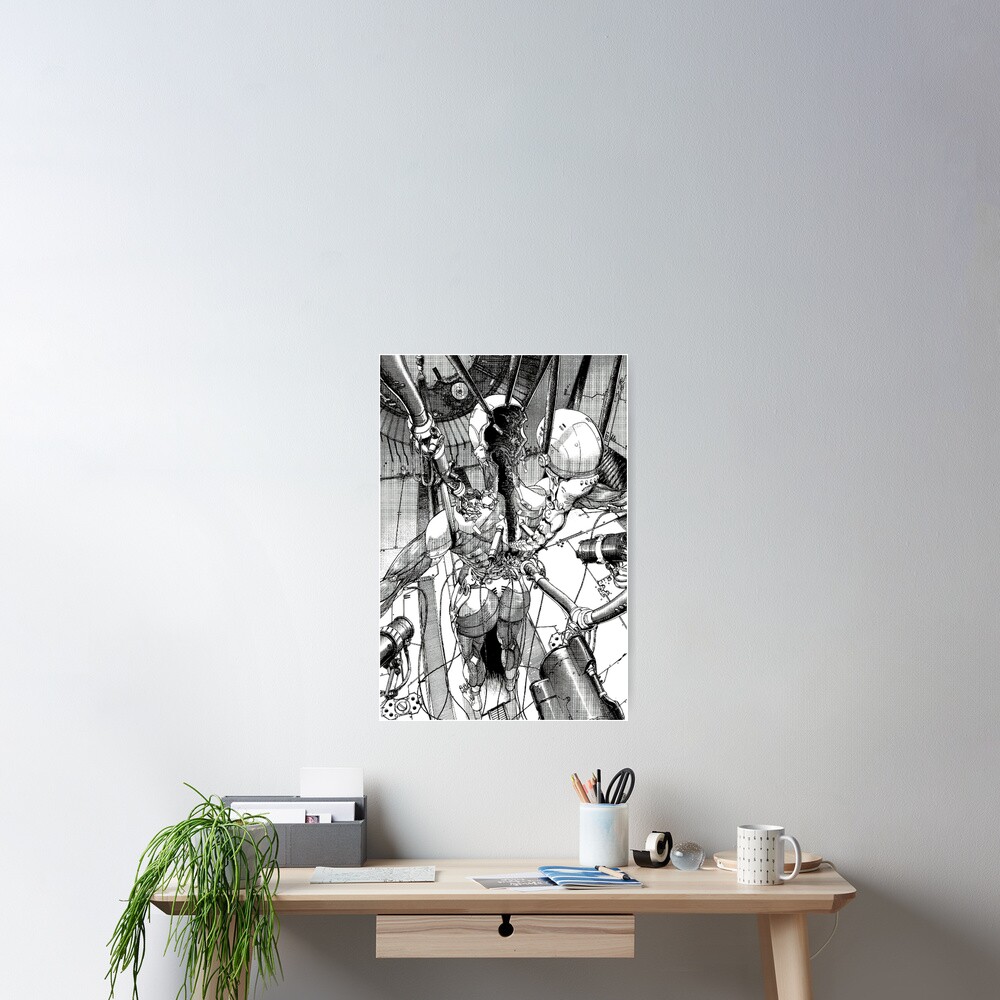 "Ghost in the shell: man machine interface" Poster by Sukko77 | Redbubble