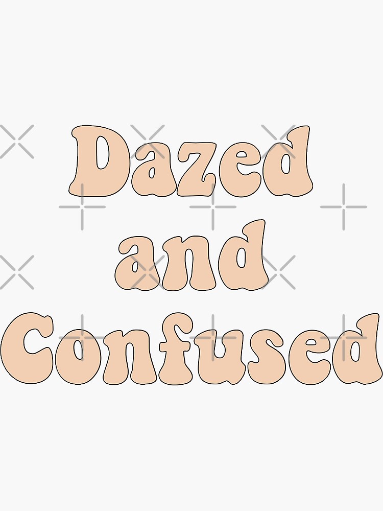 "ruel dazed and confused" Sticker for Sale by gabisantti | Redbubble