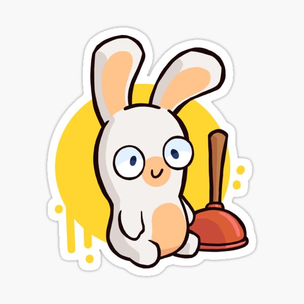 Rabbids Stickers | Redbubble