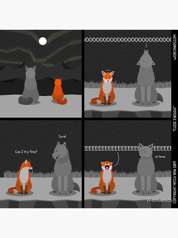 "Close Enough" Sticker for Sale by WebCanids | Redbubble