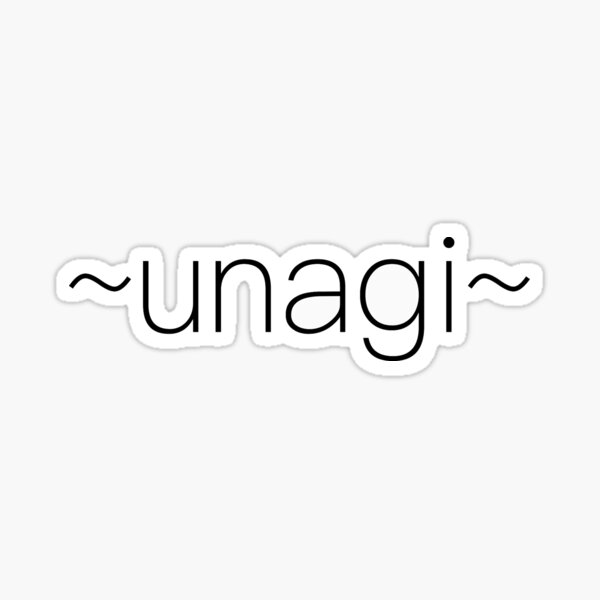 Unagi Stickers | Redbubble