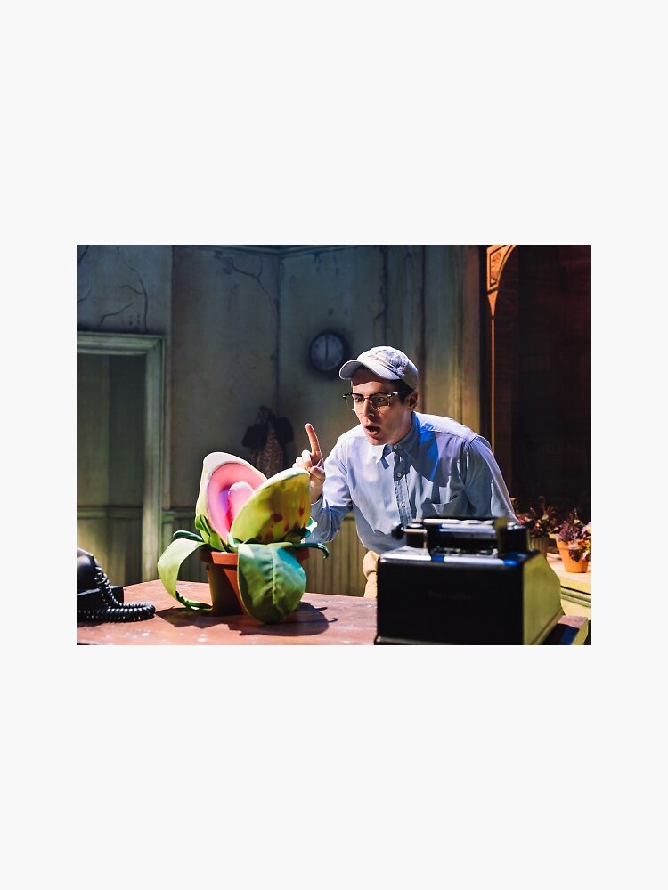 "Jonathan Groff Little Shop of Horrors Off Broadway" Sticker for Sale ...