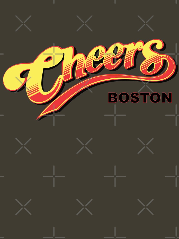 "Cheers Boston Retro Vintage " T-shirt for Sale by PunkSpaceWars ...