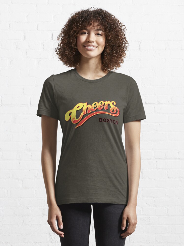 "Cheers Boston Retro Vintage " T-shirt for Sale by PunkSpaceWars ...
