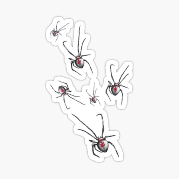 "spiders" Sticker for Sale by yntcd | Redbubble