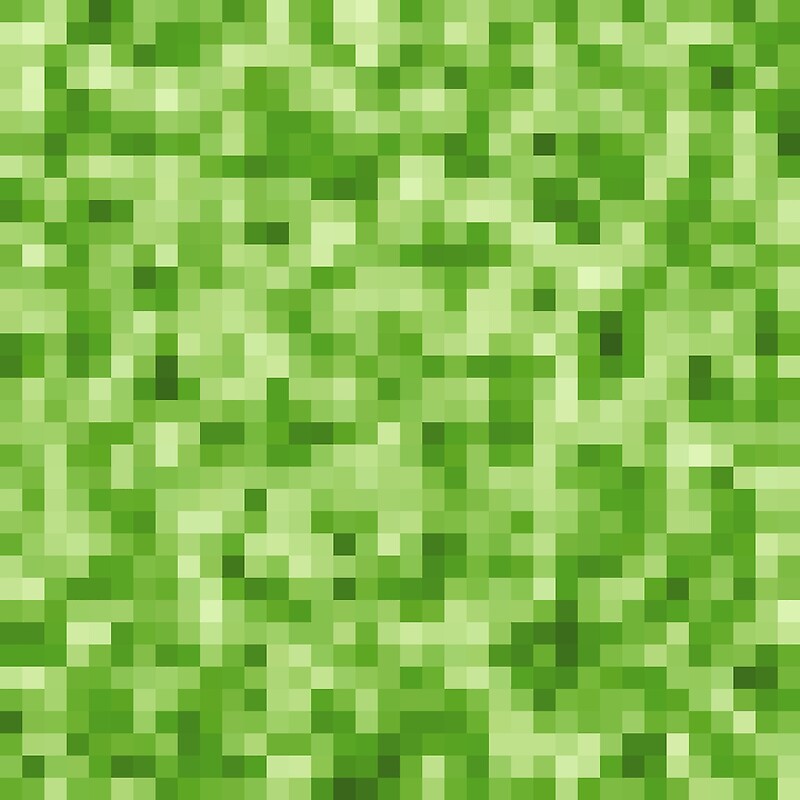 "Light Green Pixel Blocks for Video Game Fans" by 4Craig | Redbubble