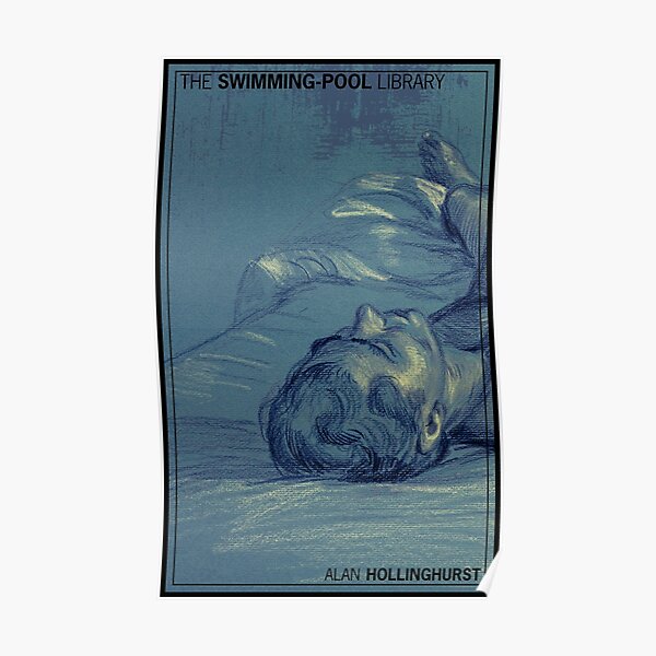 "The Swimming-Pool Library - Book cover design" Poster for Sale by ...