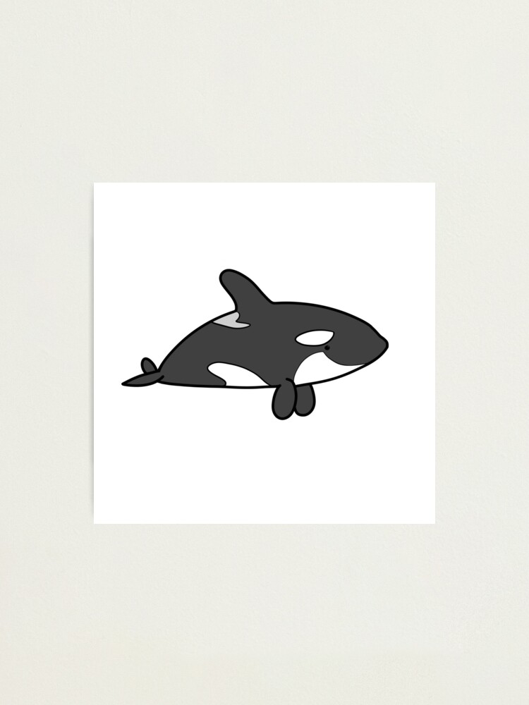 "Chibi Orca" Fotodruck von OrcaQueen | Redbubble